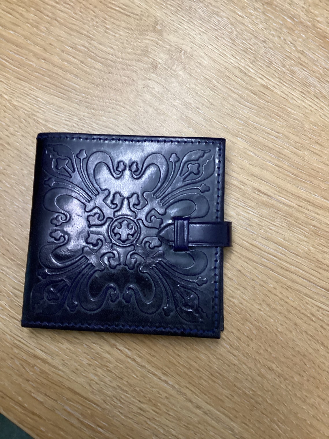 Handmade Leather Post-it Note Cover With Post-it Note Included - Etsy