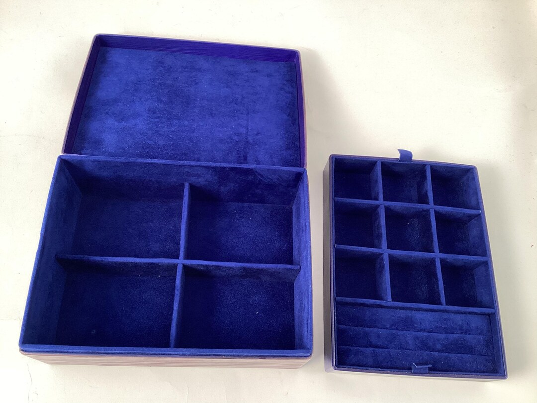 VINTAGE Leather Boxes - Etsy