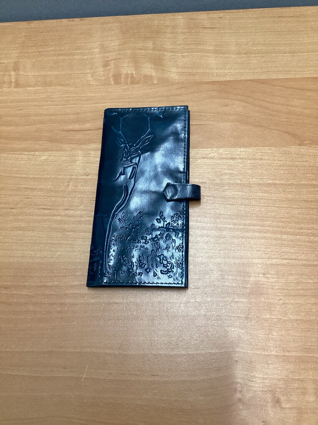 Leather 2-way Card Holder Wallet - Etsy