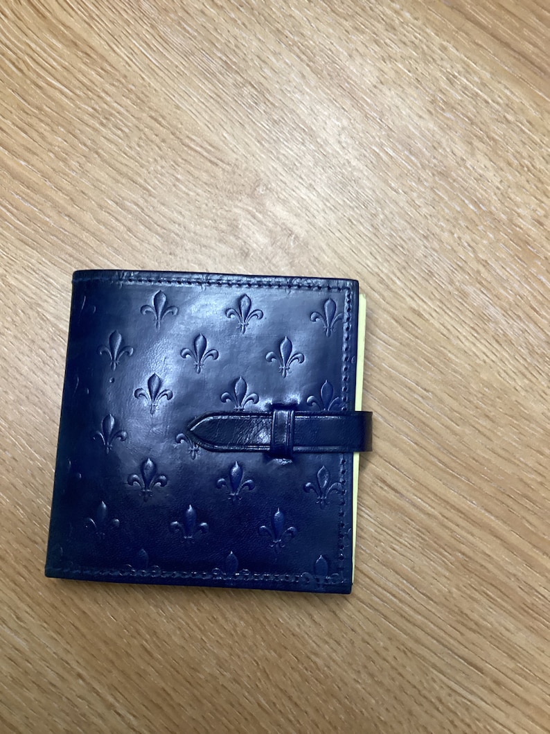 Handmade Leather Post-it Note Cover With Post-it Note Included - Etsy