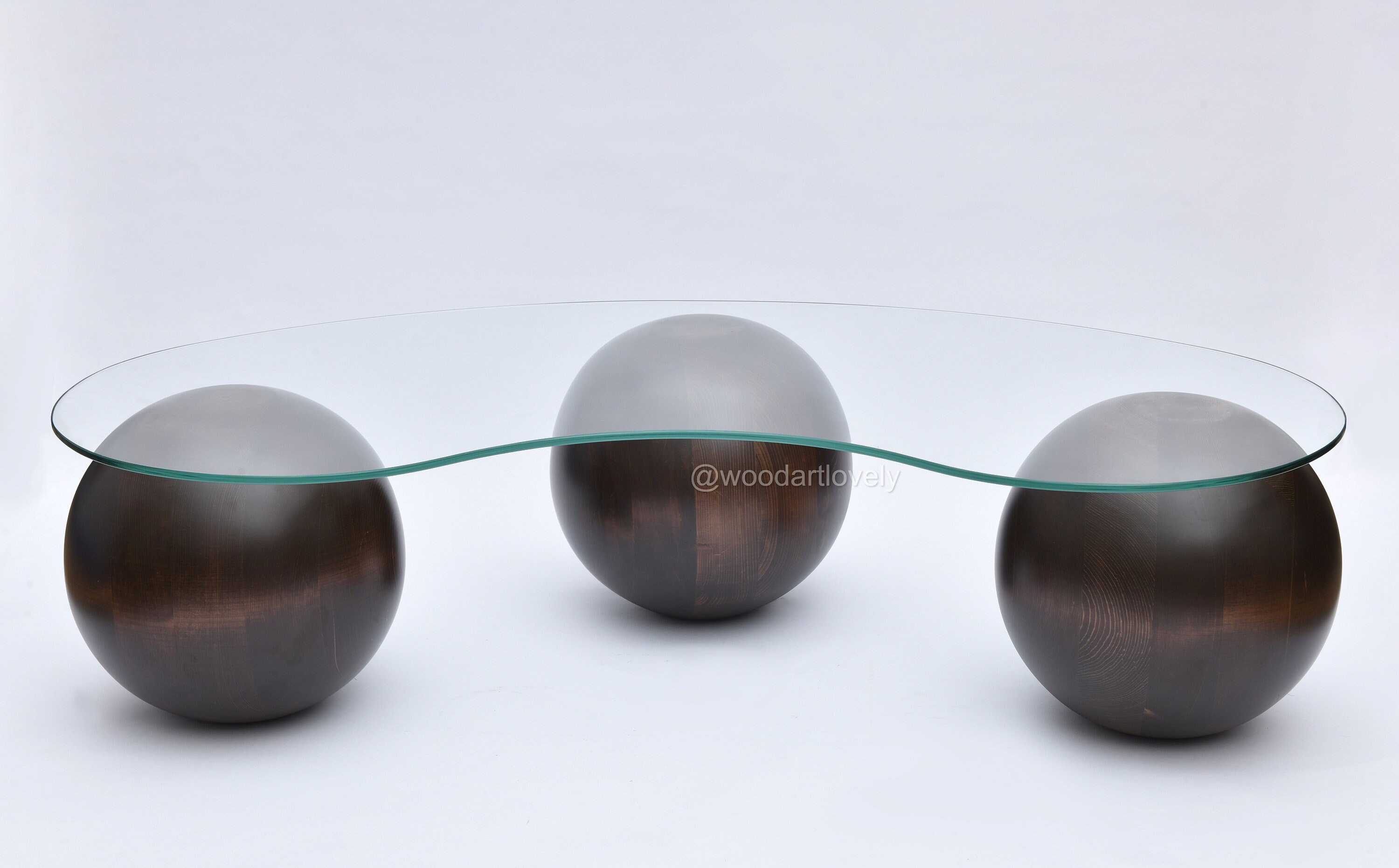 Handmade Lime Wood Ball: Modern Bed or Table Leg - Etsy