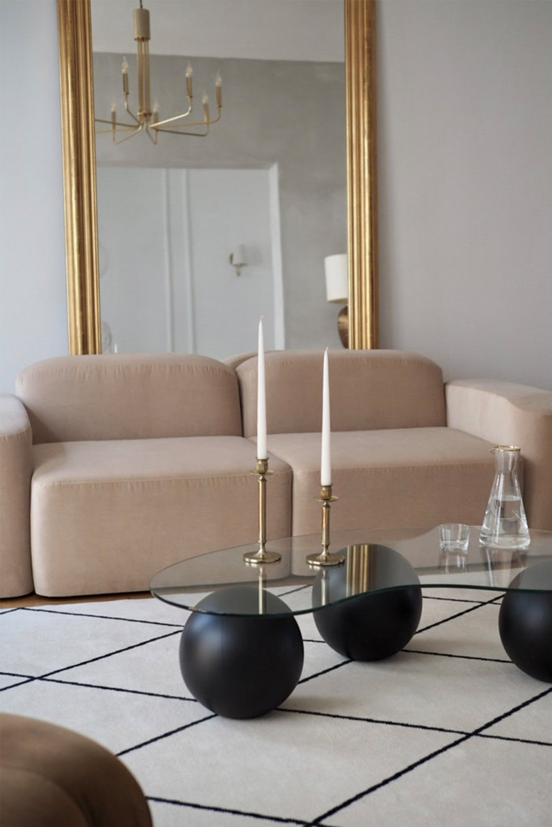 Center Table Wooden Balls Decorative Wooden Balls Glass - Etsy UK