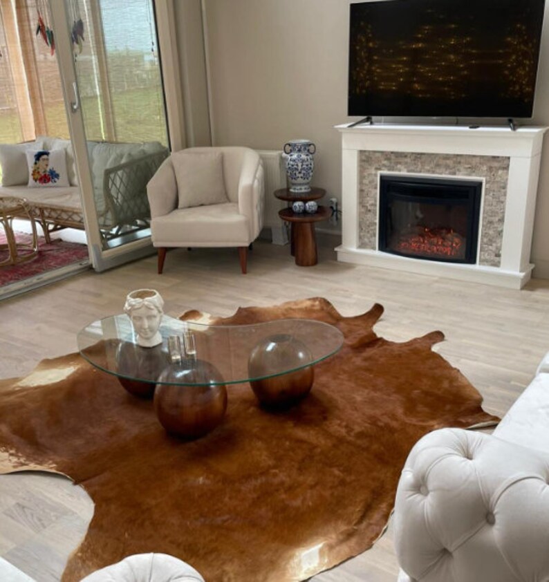 Round Glass Coffee Table With Handmade Lime Wood Ball Base - Etsy