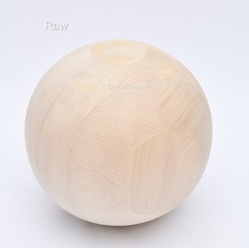 Handmade Lime Wood Ball: Modern Bed or Table Leg - Etsy