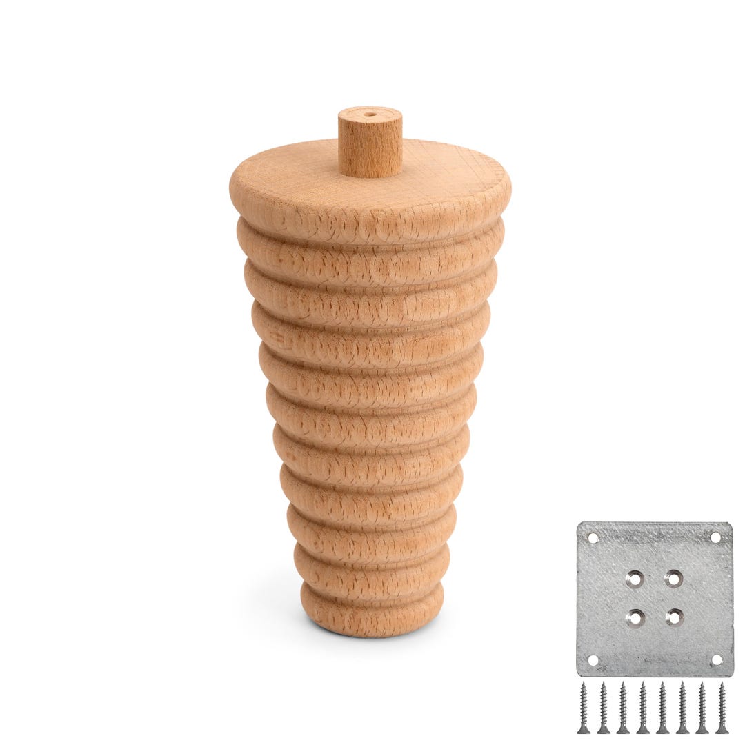 Conic Wooden Leg, Wooden Furniture Legs, Sofa Leg, Cabinet Leg ...