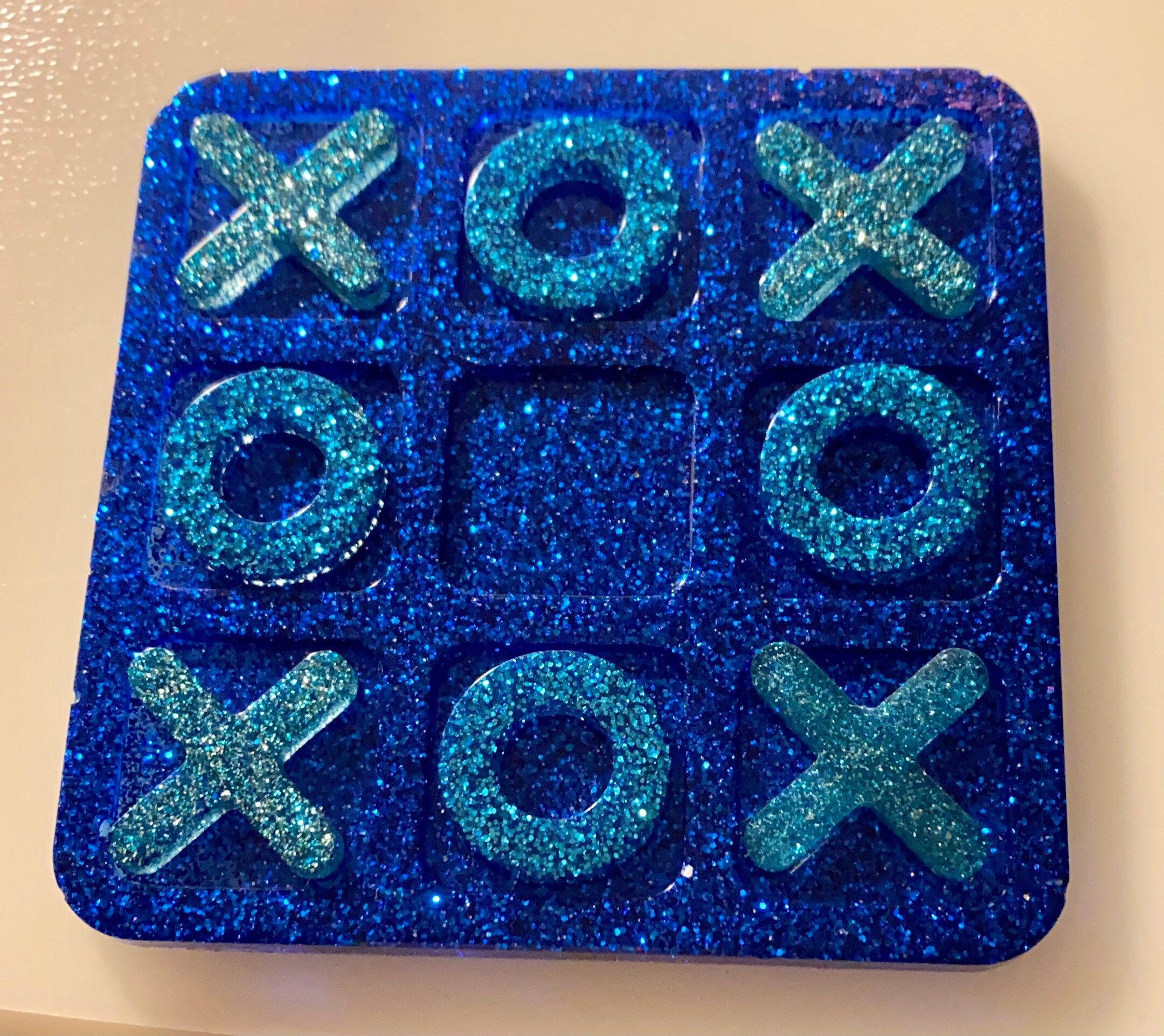 Resin Noughts and Crosses Game | Etsy