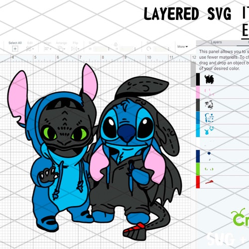 Dragon and Cartoons SVG Cricut Svg Clipart Layered SVG | Etsy