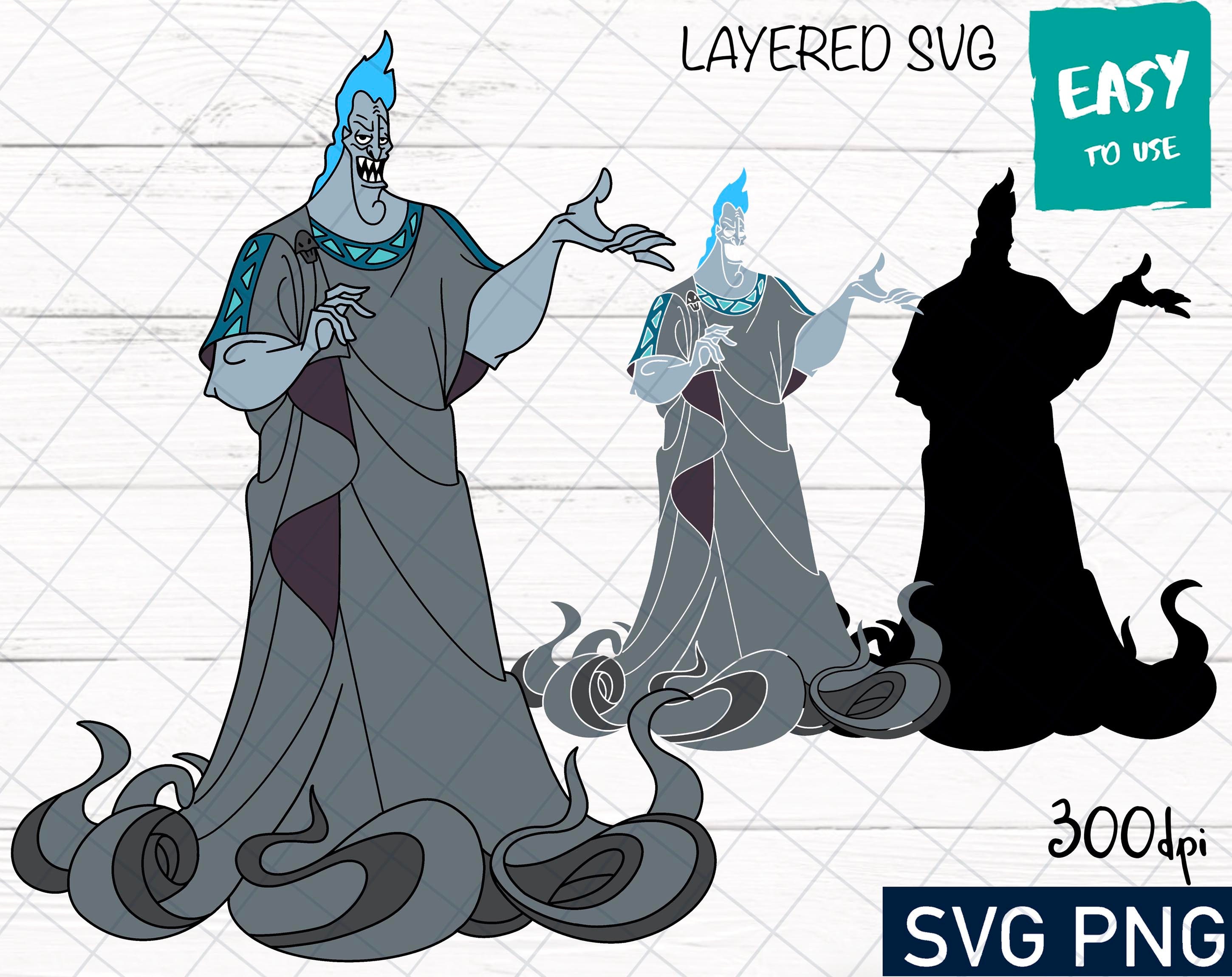 Hades SVG Cricut Svg Clipart Layered SVG Files for Cricut - Etsy