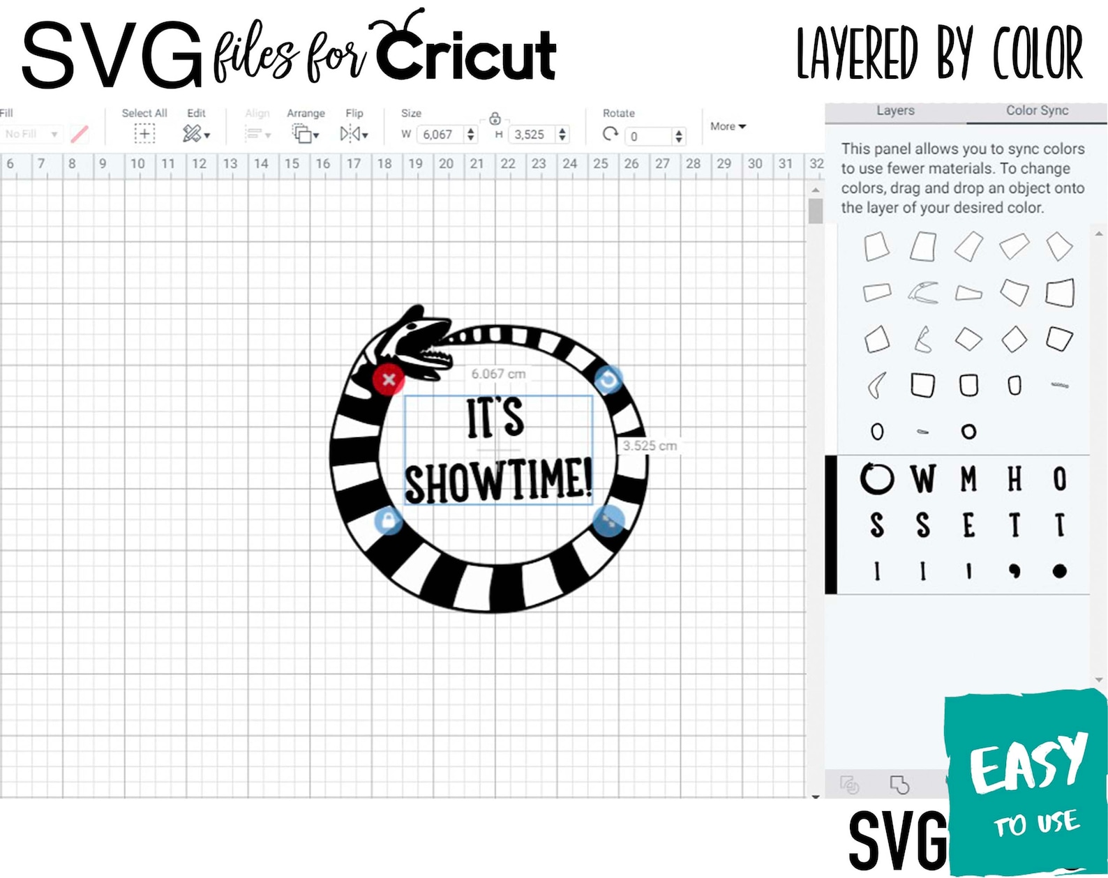 Sandworm Showtime SVG Cricut Svg Clipart Layered SVG Files - Etsy
