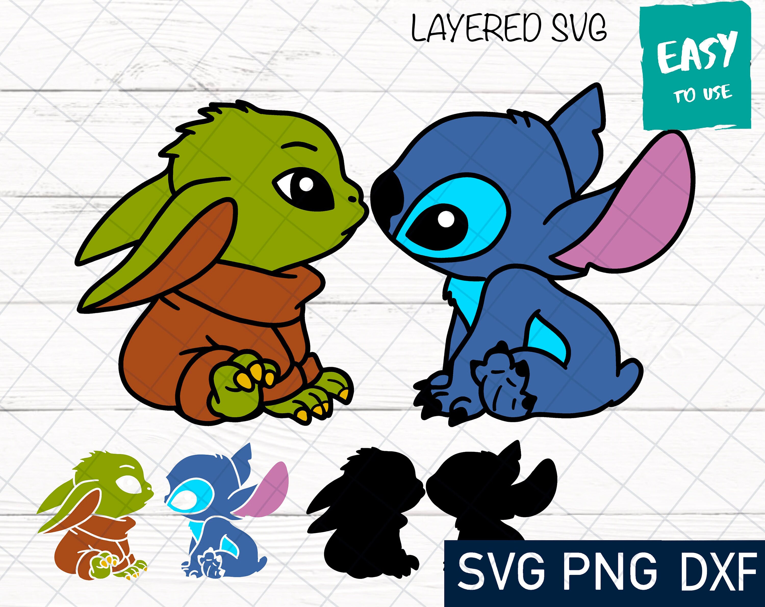 Alien and Cartoon Character SVG Cricut Svg Clipart Layered - Etsy Canada
