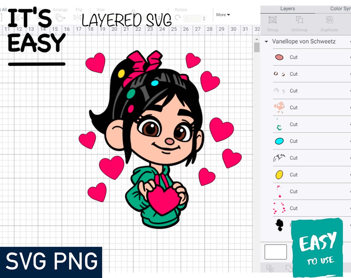 Little Girl SVG Cricut Svg Clipart Layered SVG Files for - Etsy