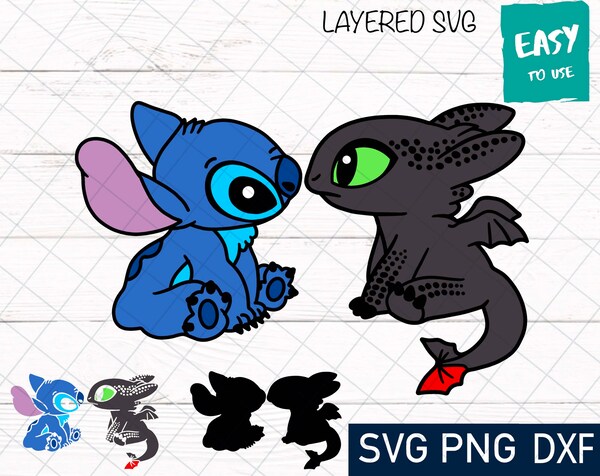 How to Train Your Dragon Clipart. Watercolor Digital Illustration Night ...