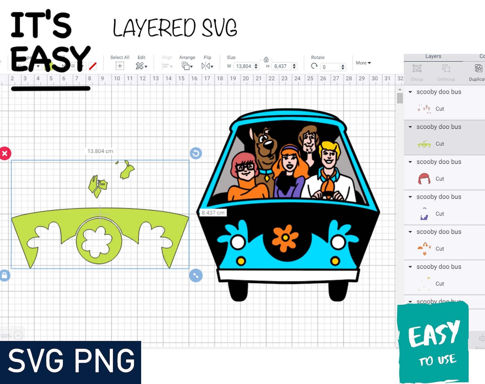 Bus With Friends SVG Cricut Svg Clipart Layered SVG Files | Etsy