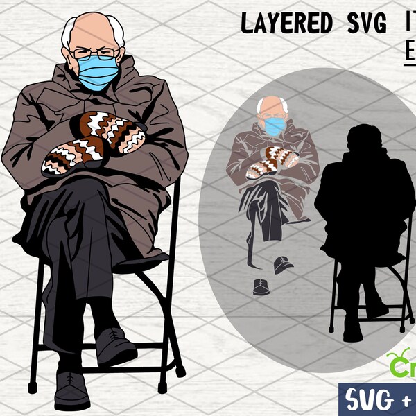 Bernie Sanders Svg - Etsy