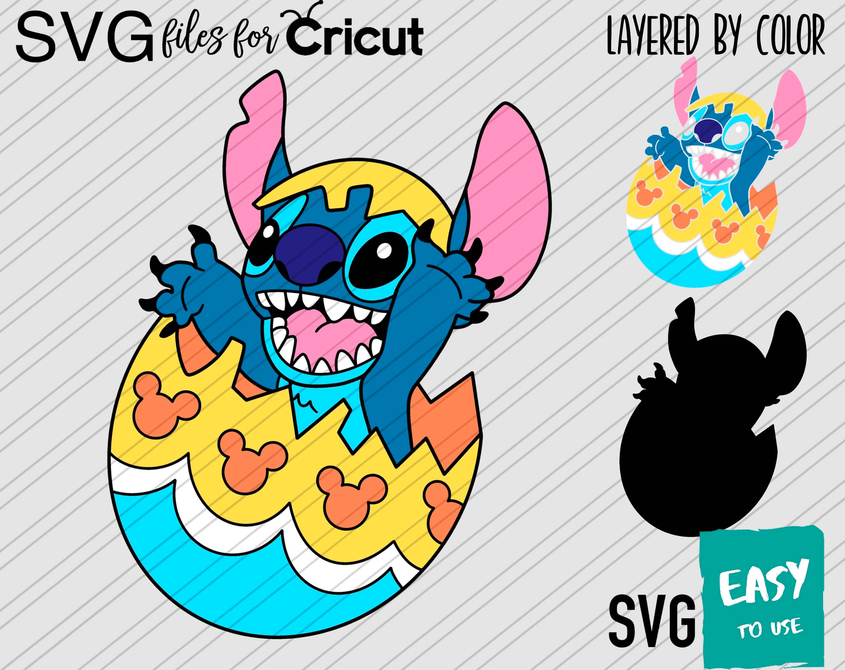 Happy Easter Cartoon Character SVG PNG Cricut Svg Clipart - Etsy