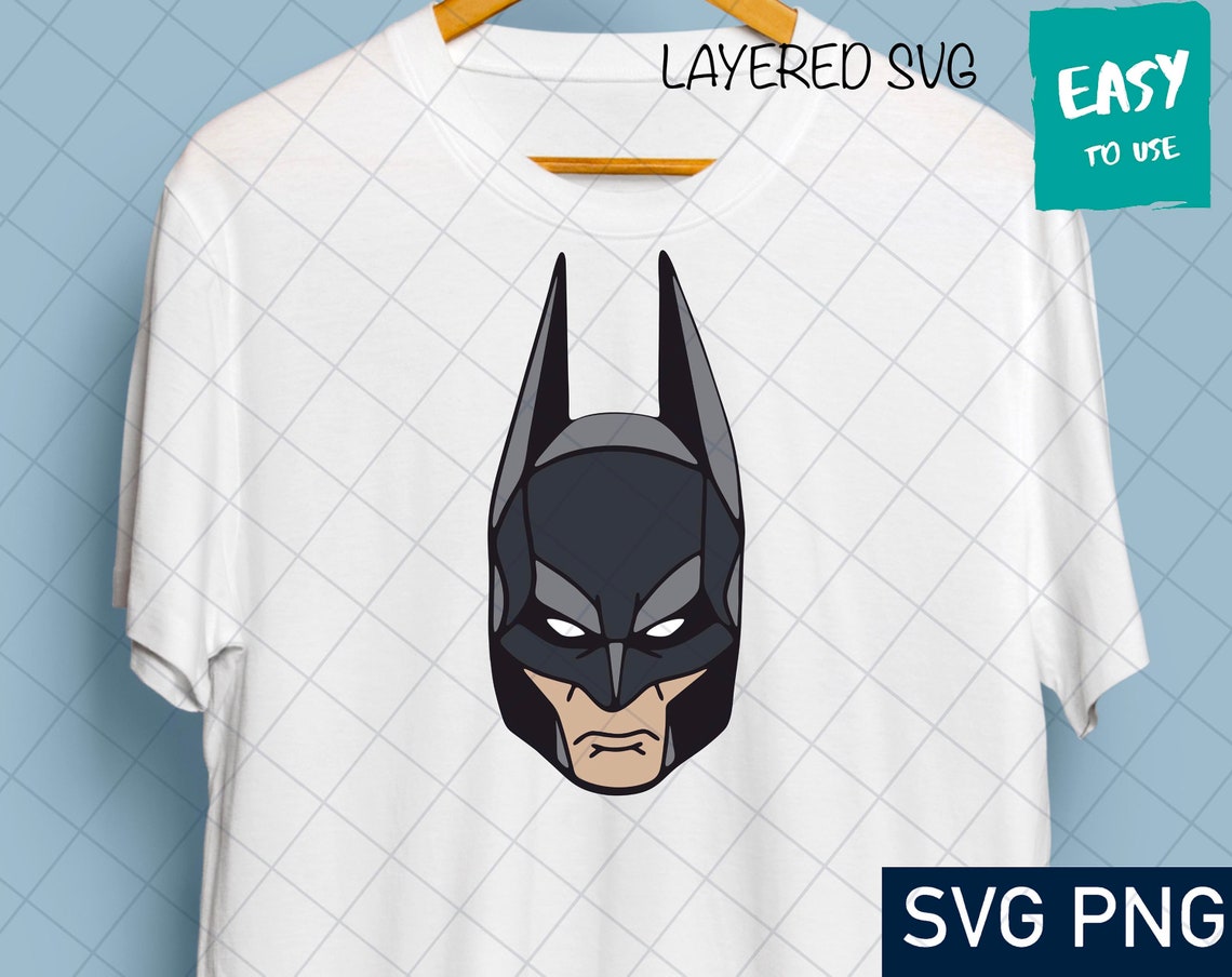 Superhero SVG Cricut Svg Clipart Layered SVG Files for | Etsy