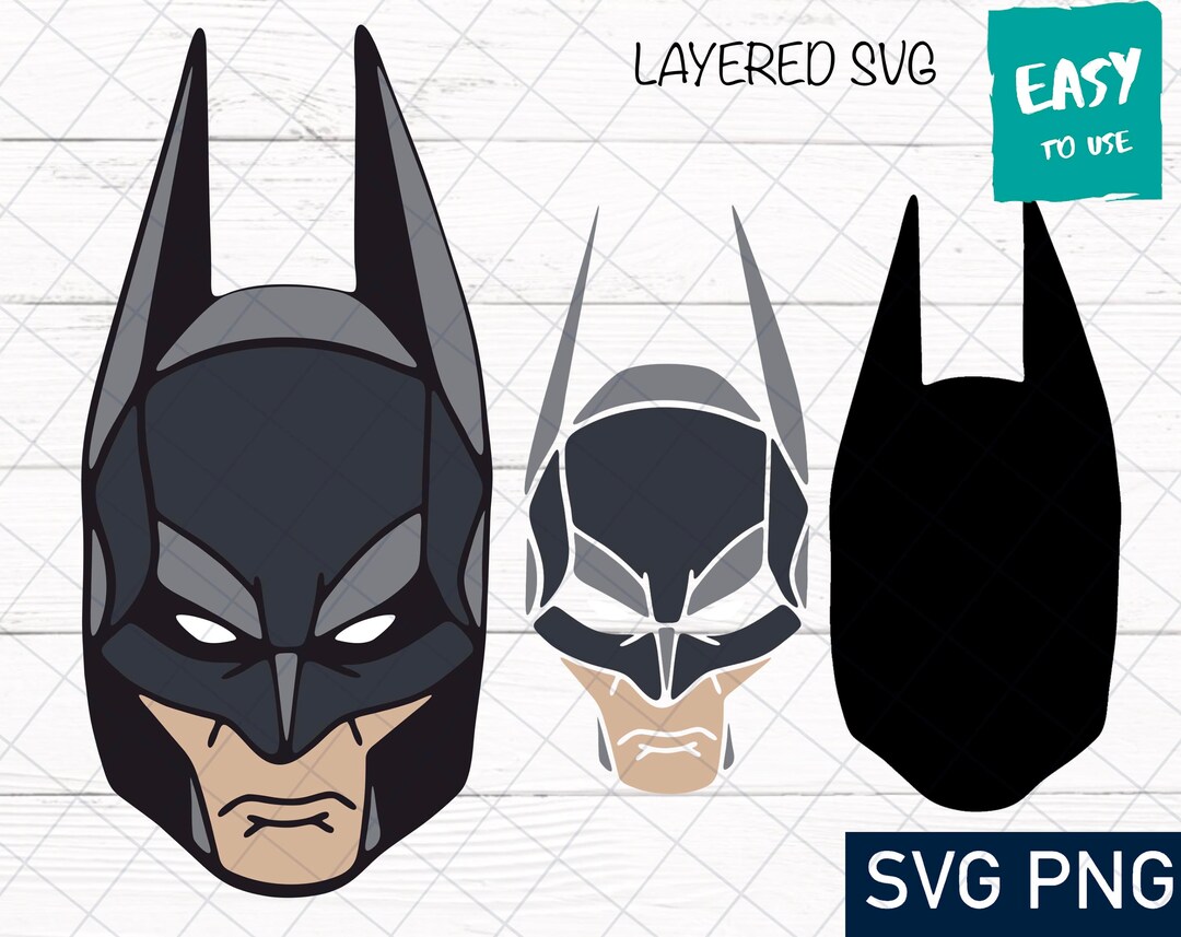 Superhero SVG, Cricut Svg, Clipart, Layered SVG, Files for Cricut, Cut ...