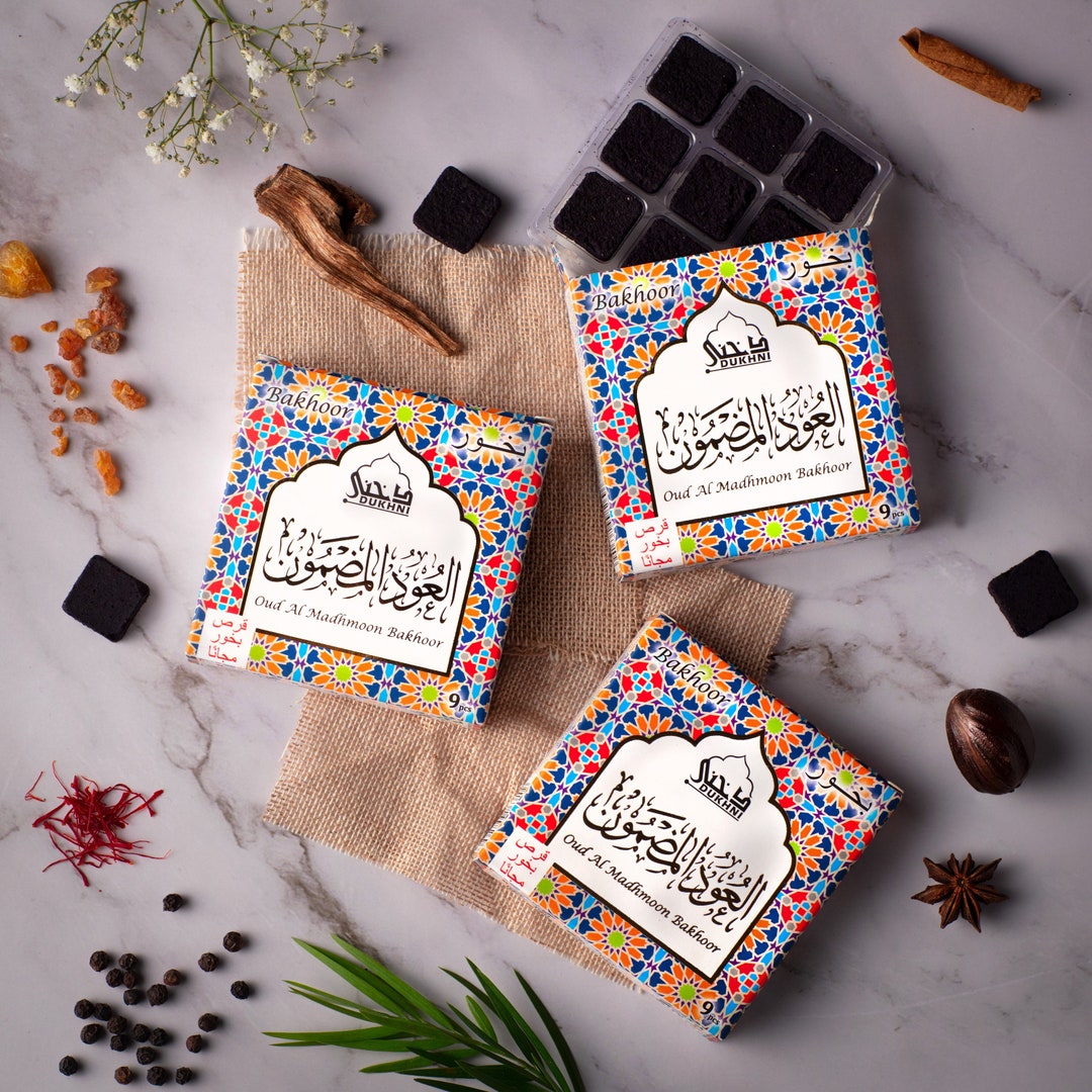 Oud Bakhoor Arabic Incense | Fruity Floral Blend | Handmade Assorted ...
