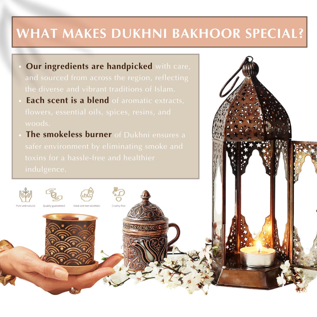 Maamoul Bakhoor Variety Box With Burner & Attar Oil Set by Dukhni ...