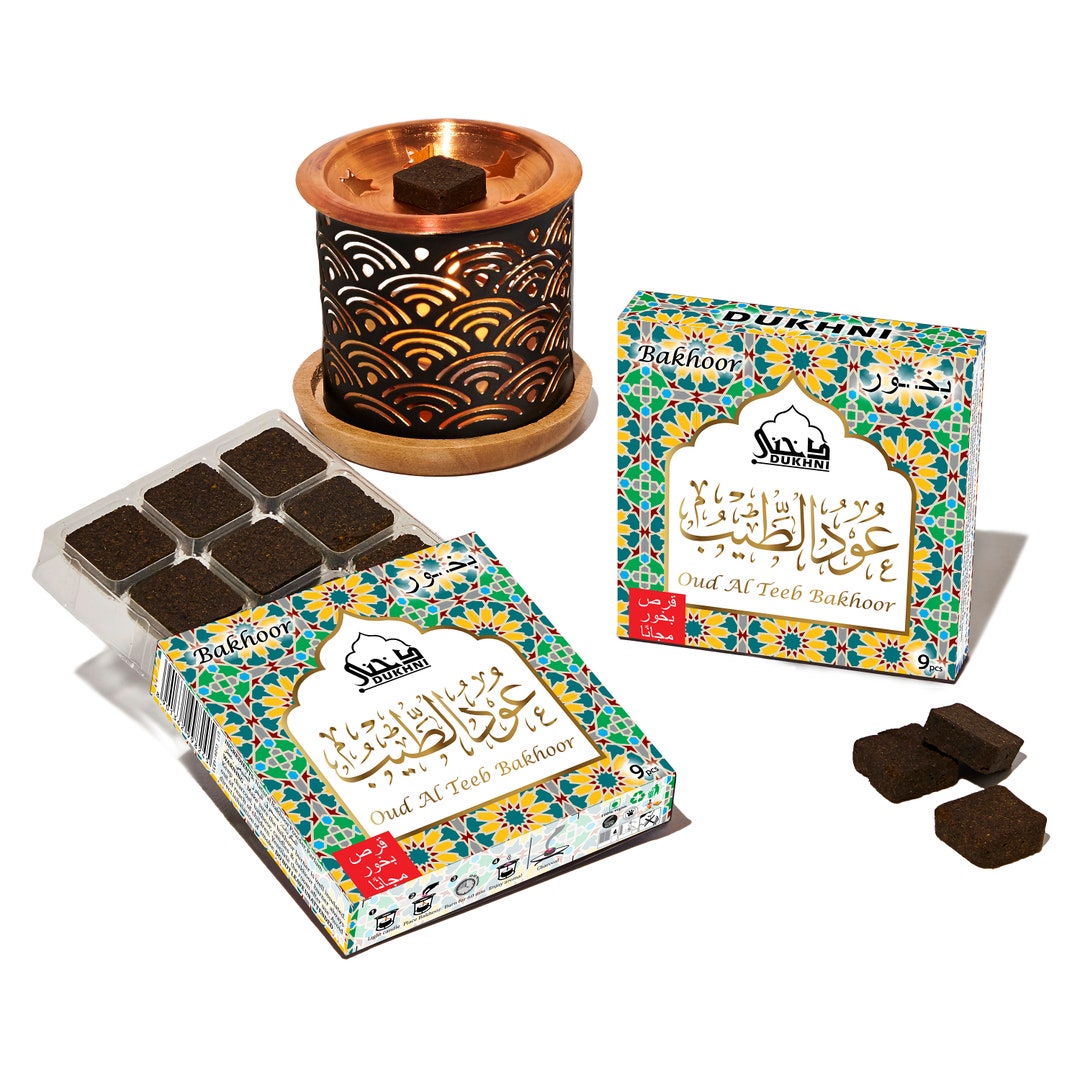 Oud Bakhoor & Arabic Incense Burner Citrus Sweet Natural Assorted ...
