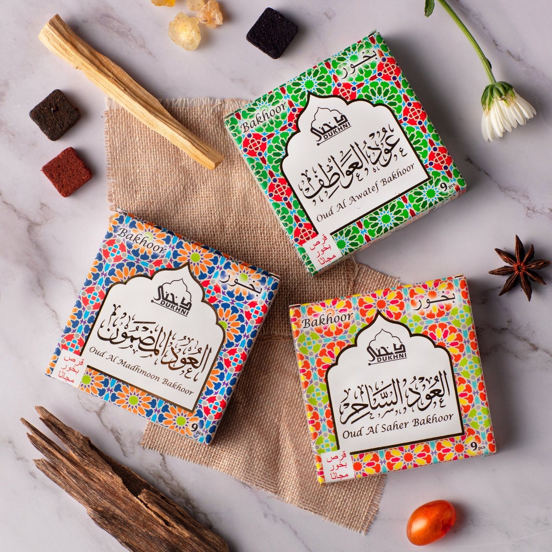 Oud Bakhoor, Arabic Incense for Hair, Clothes and Room Oudh Bukhoor ...
