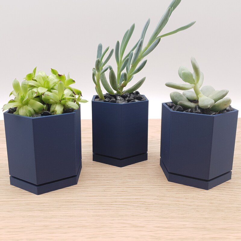 Hexagon Plant Pot - Etsy UK