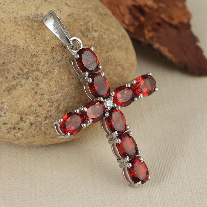 Gemstone Cross - Etsy