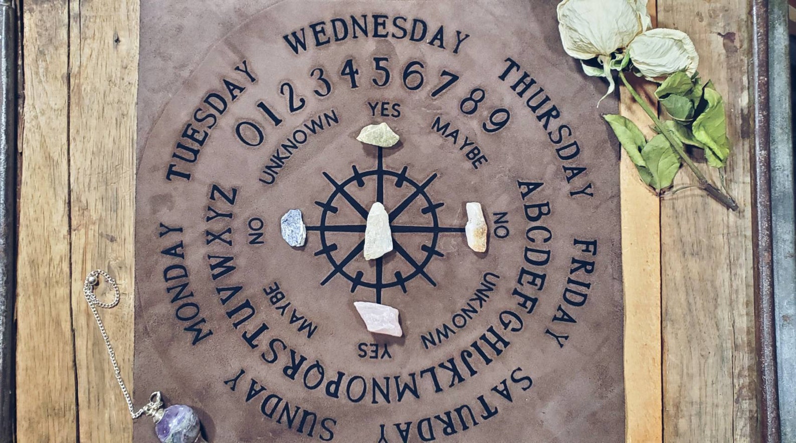 Pendulum Mat Pendulum Board Divination Tools | Etsy