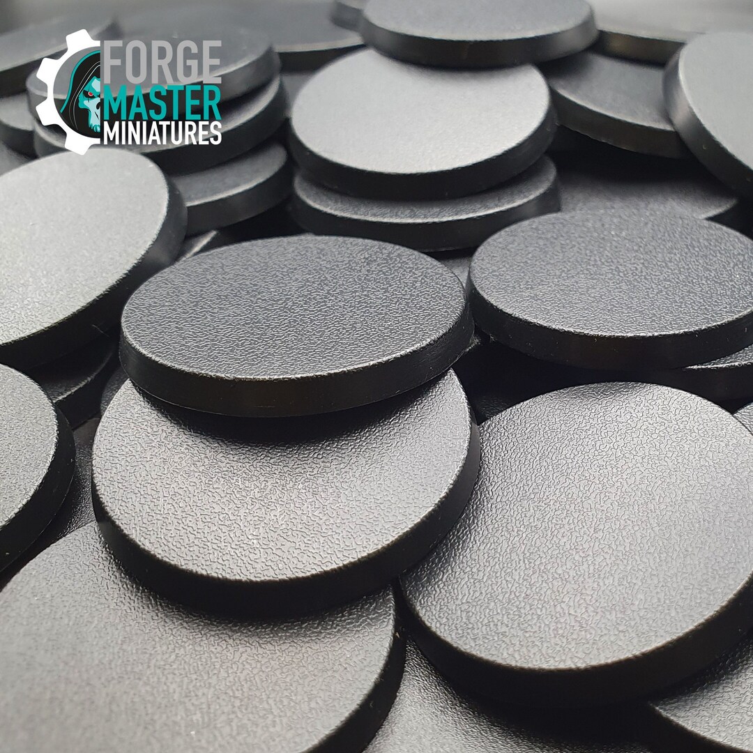 40mm Round Plastic Bases - Etsy