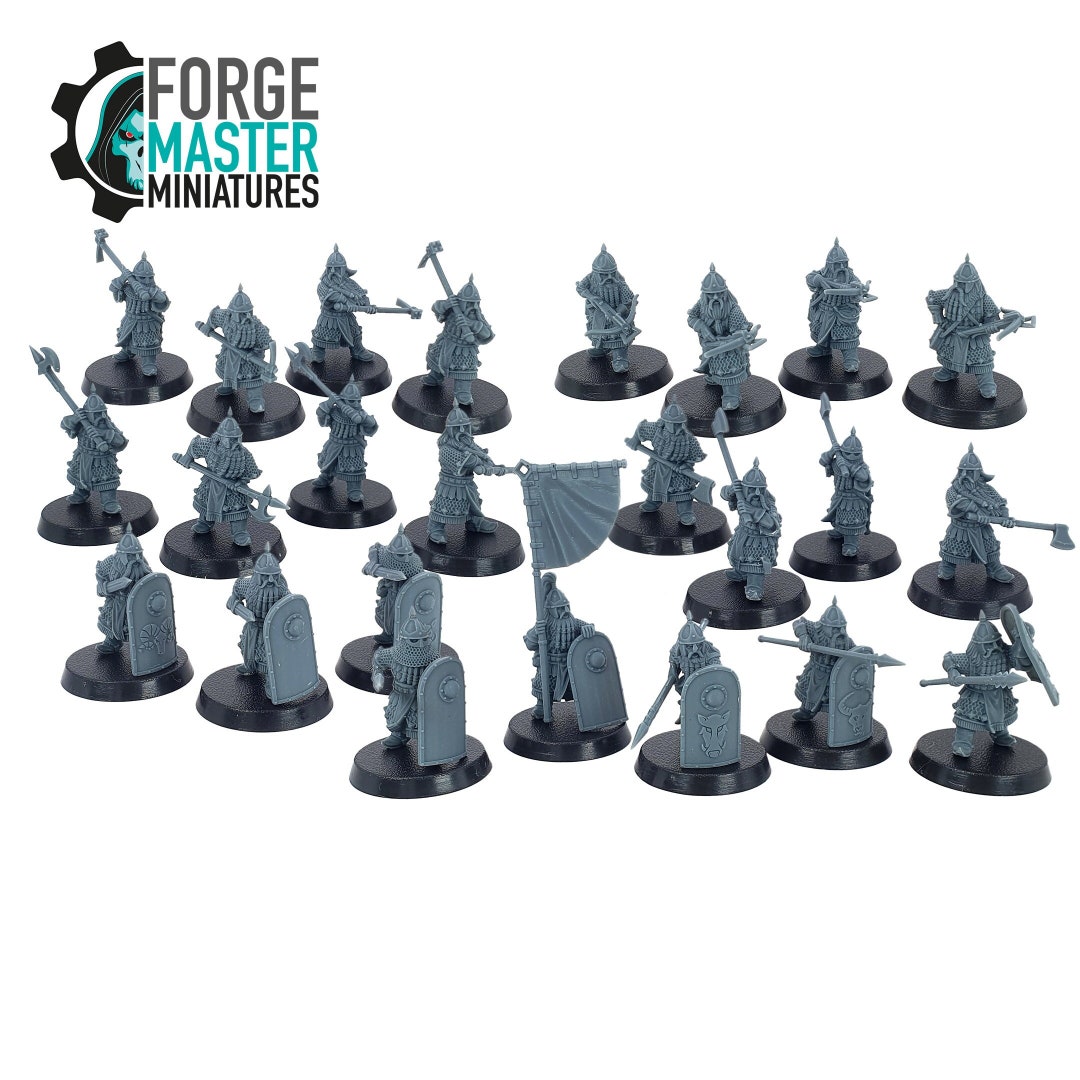 Eastern Dwarves Army Bundle by Medbury Miniatures - Etsy