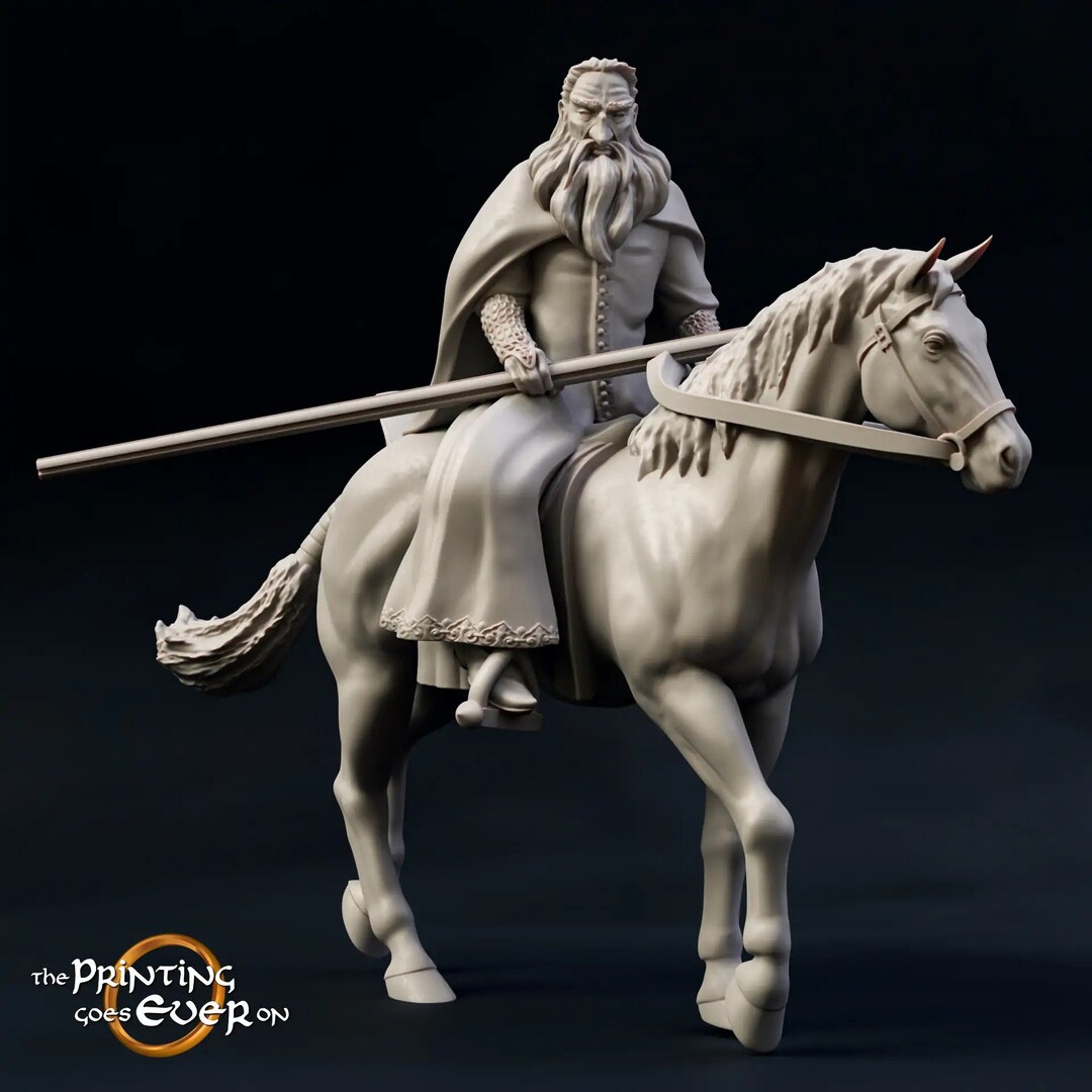 White Wizard, Mounted - Etsy