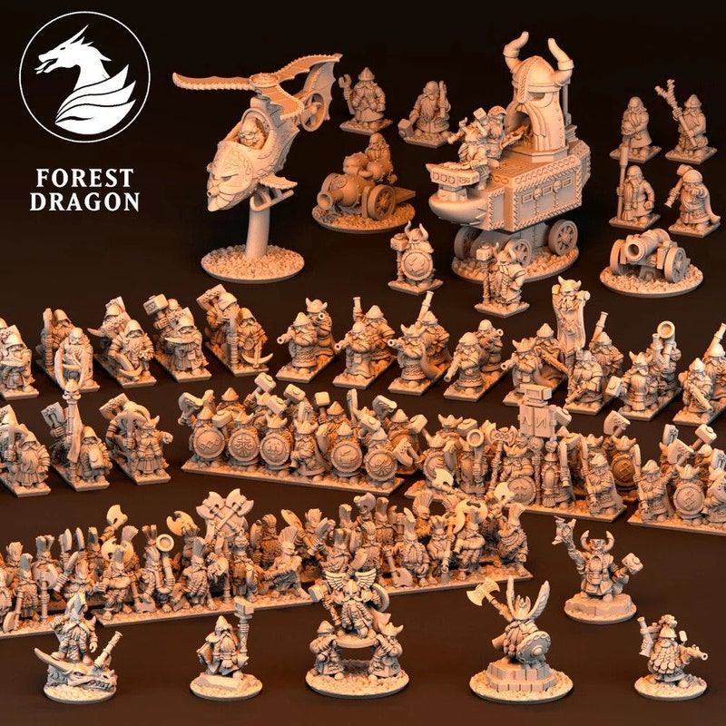 Miniature Forest Dragon - Etsy