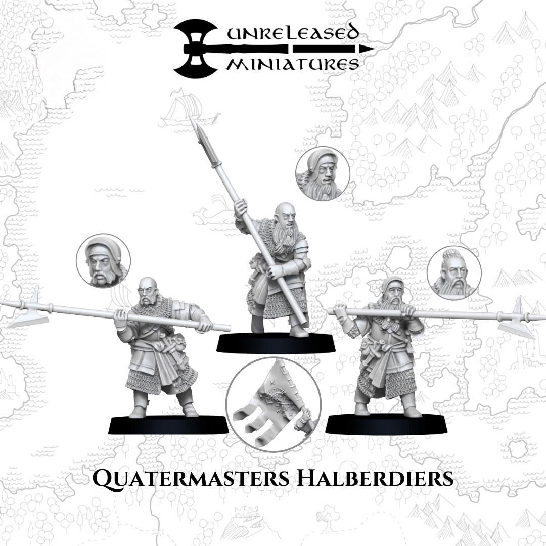 Quatersmasters Halberdiers - Etsy