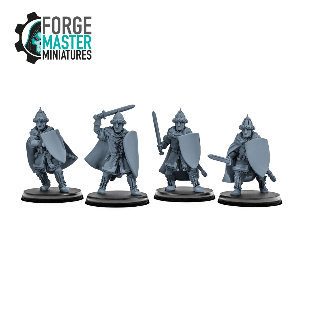 Torgorod City Guard Swordsmen by Medbury Miniatures - Etsy