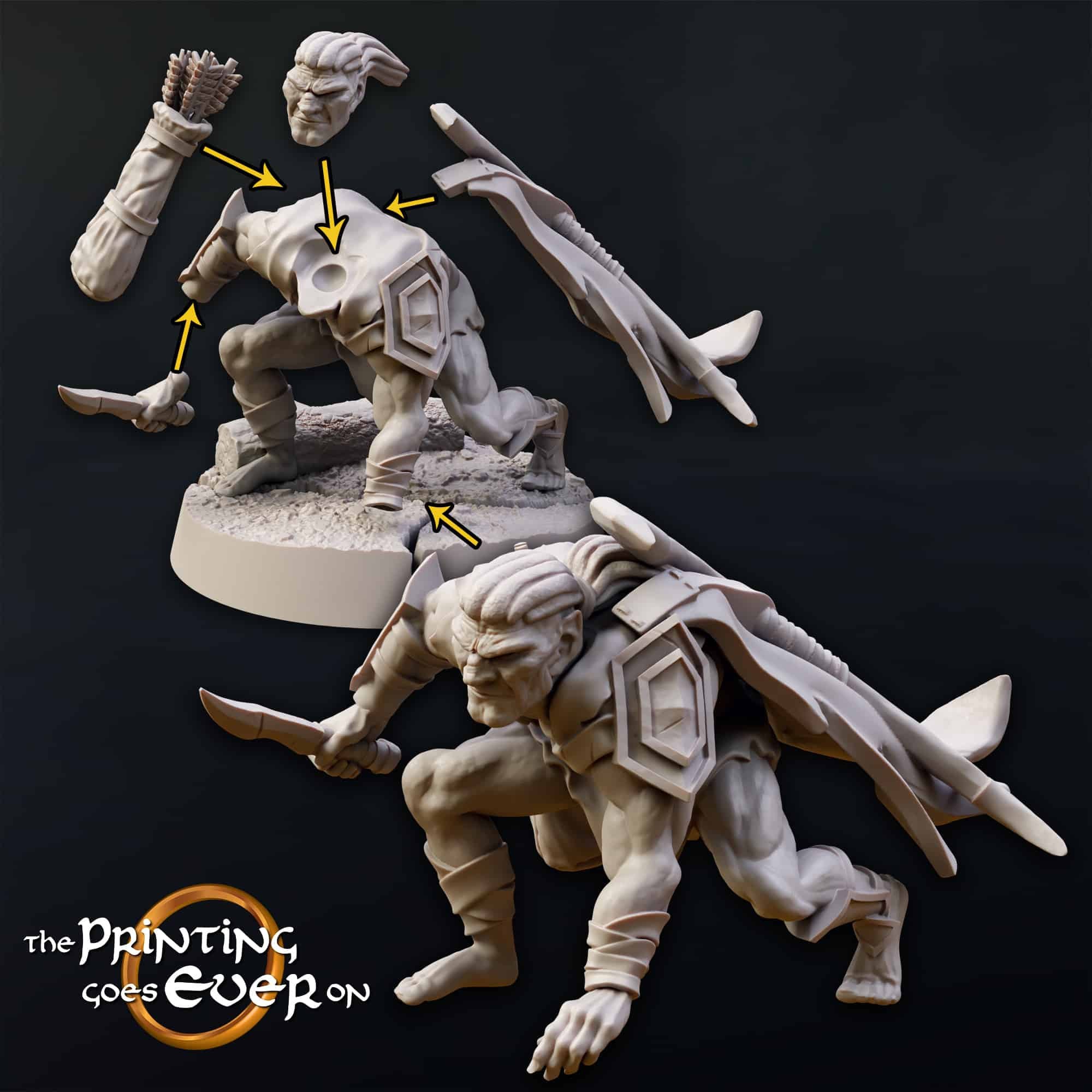 Half-Orc Tracker | Etsy