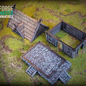 Small Warrior's House - Kingdom of Saxonia - Etsy