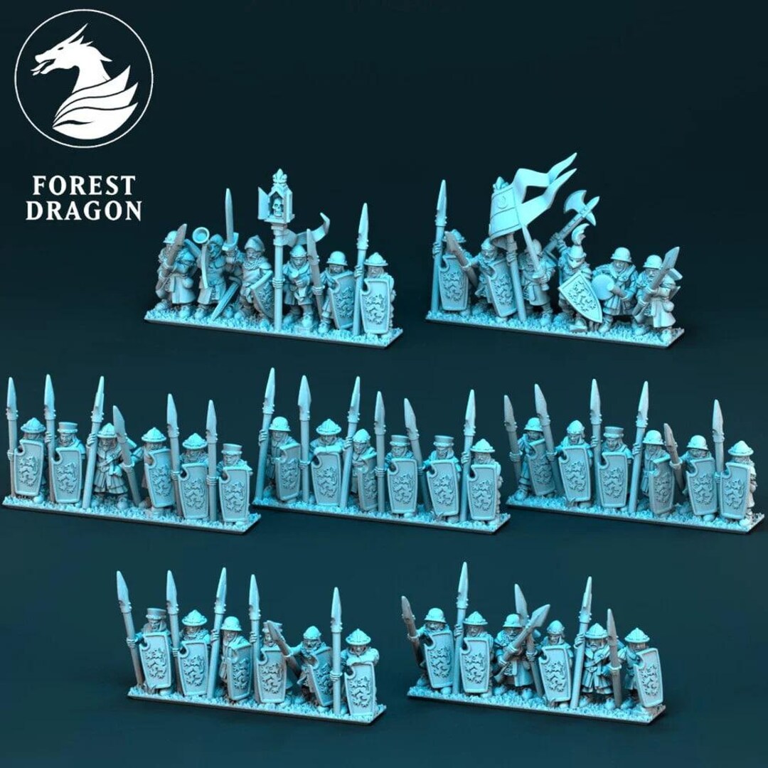 Chivalric Knight Retainers - Etsy