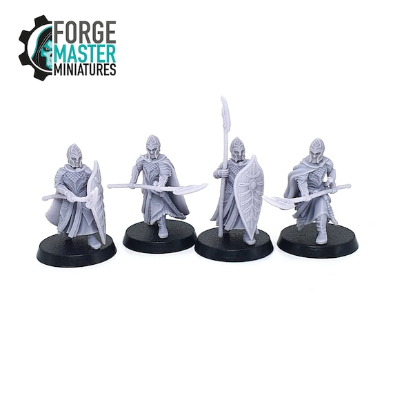 Wood Elf Guards With Glaives - Etsy