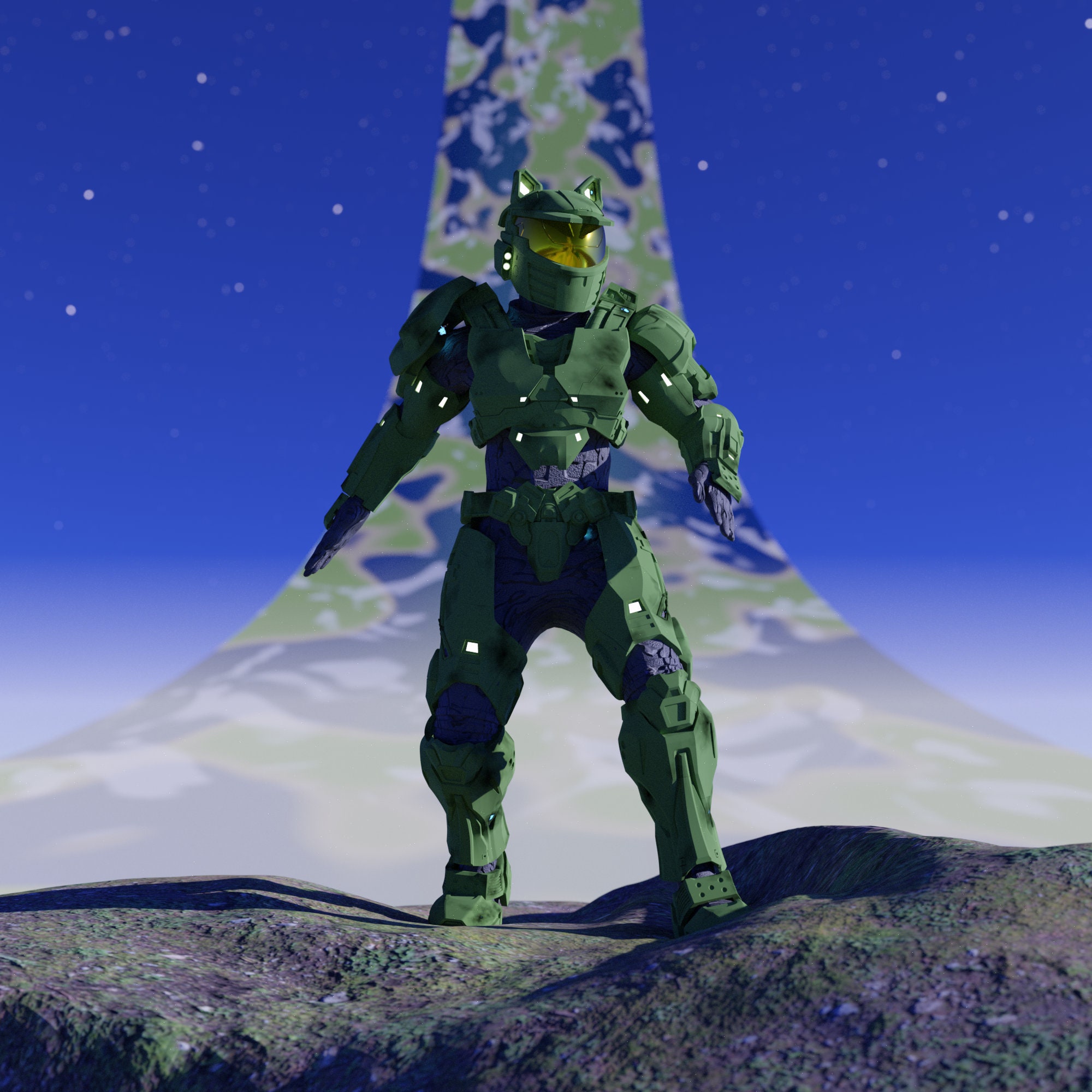 MK4 MJOLNIR Halo Wars Armor STL File Set - Etsy UK