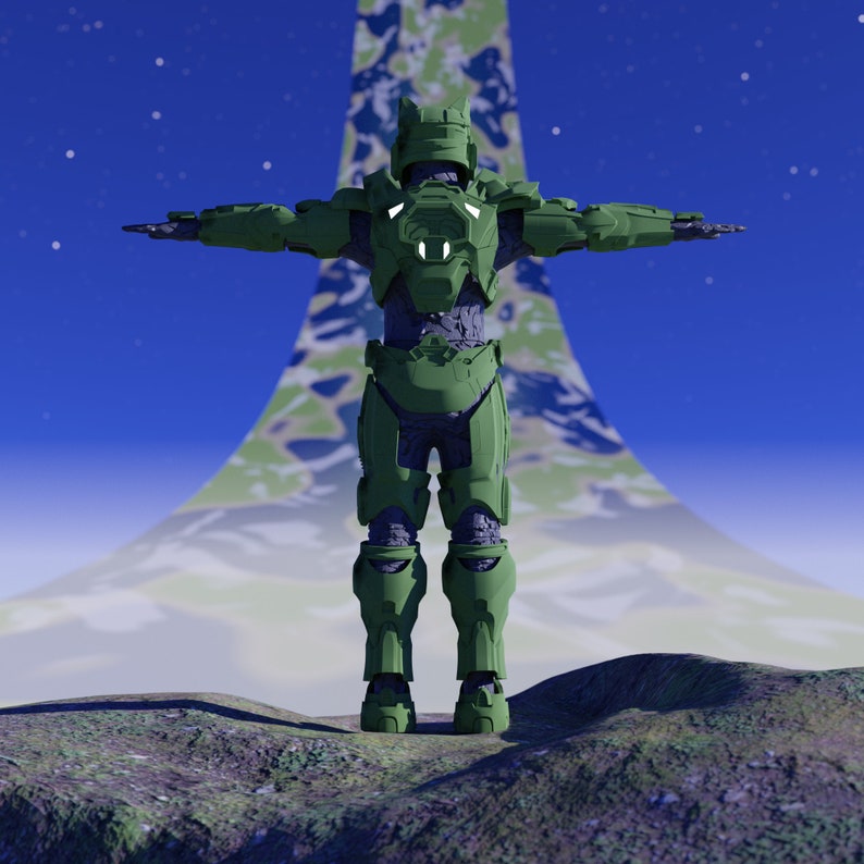 MK4 MJOLNIR Halo Wars Armor STL File Set - Etsy UK