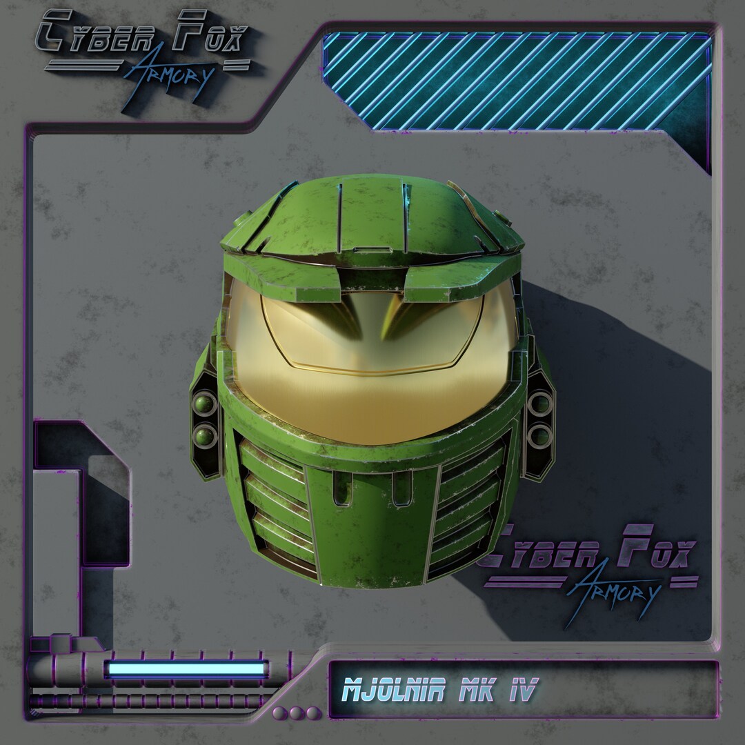 MK4 MJOLNIR Halo Wars Armor STL File Set - Etsy UK