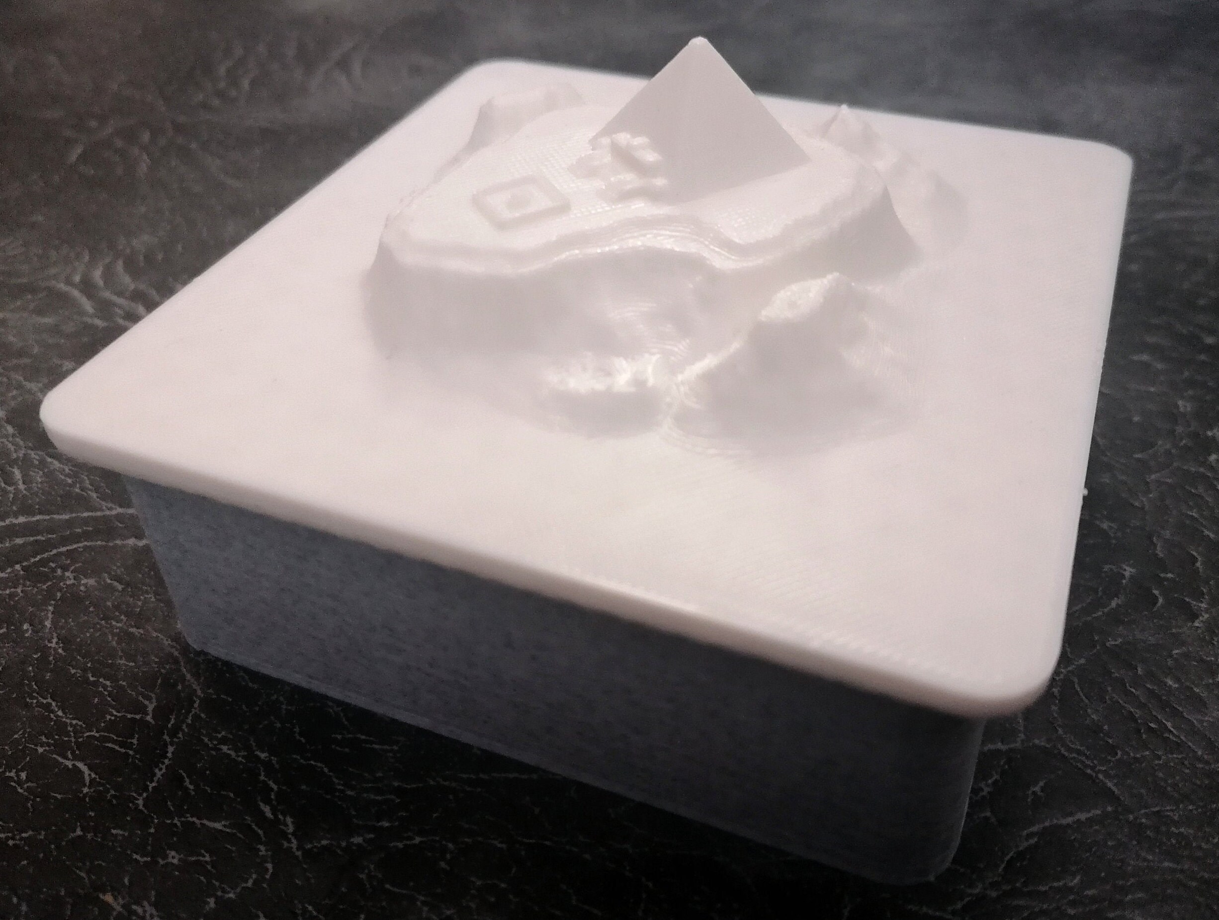 3D Printed Pyramid Diorama Box fantasy Diorama History - Etsy UK