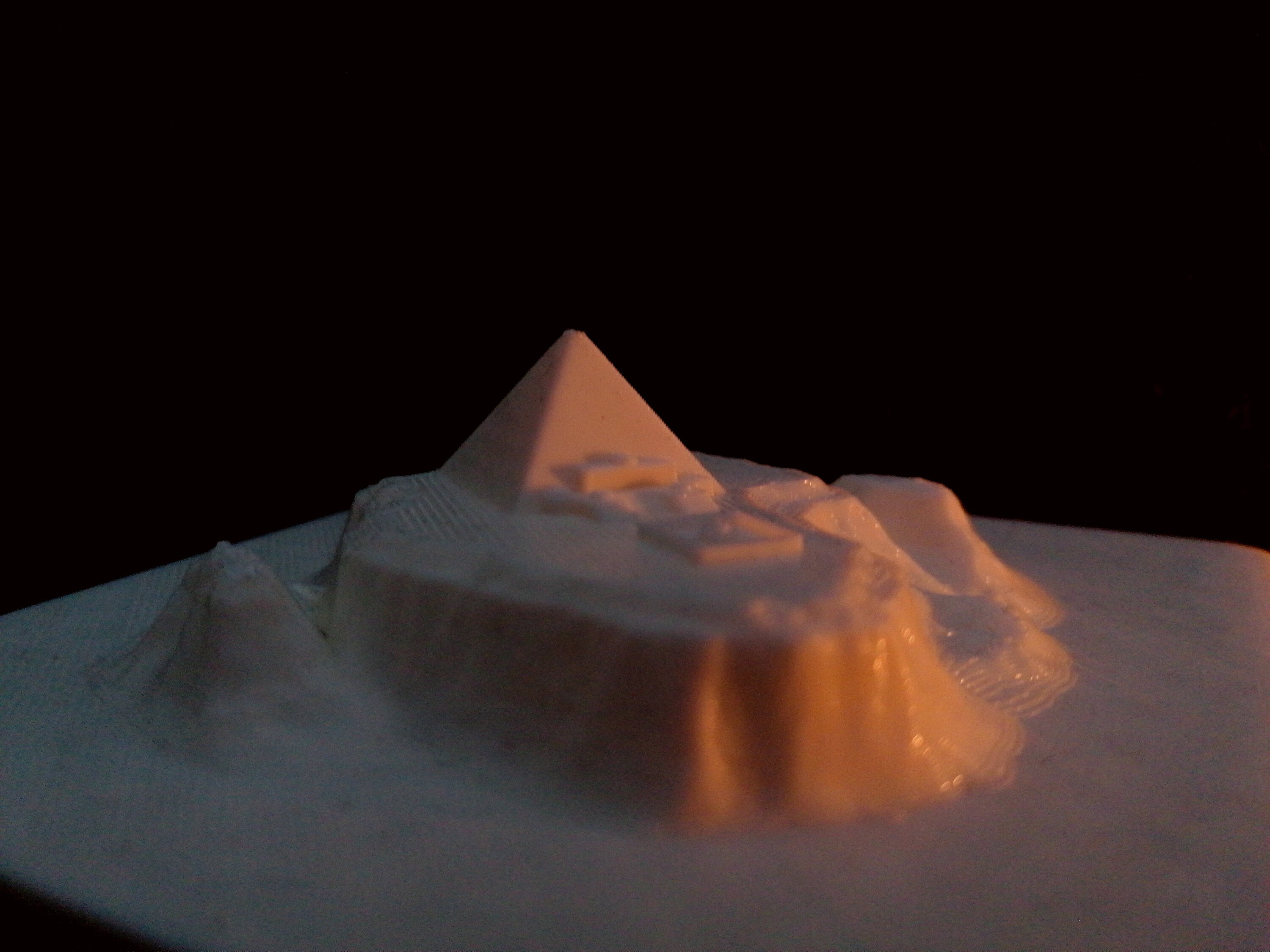 3D Printed Pyramid Diorama Box fantasy Diorama History - Etsy UK