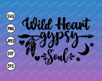 Gypsy Soul Dream Catcher Svg - Etsy