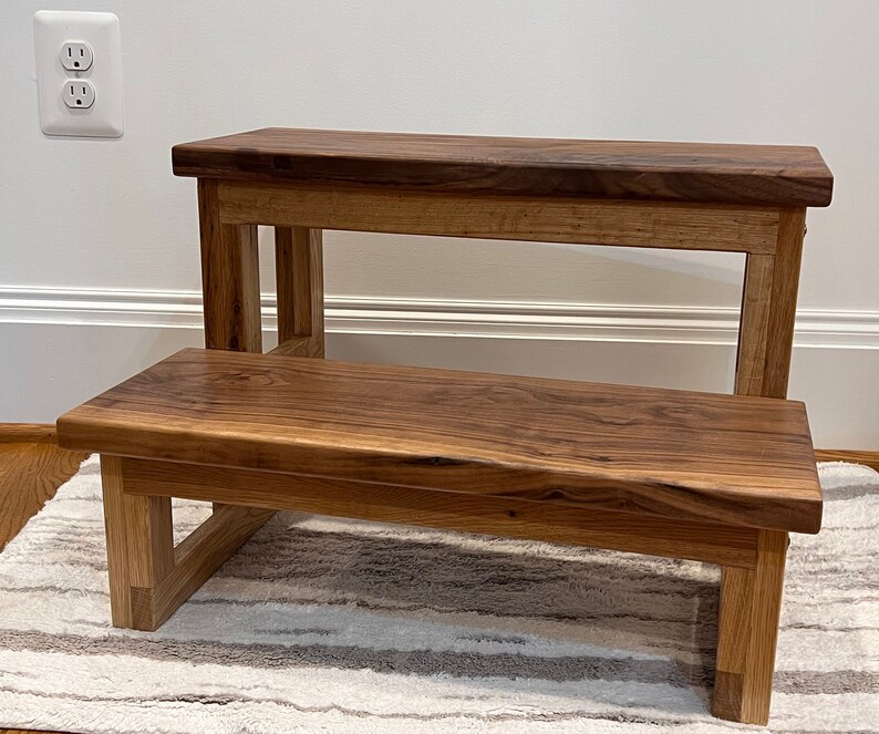 Wide 2 Step Stool - Etsy