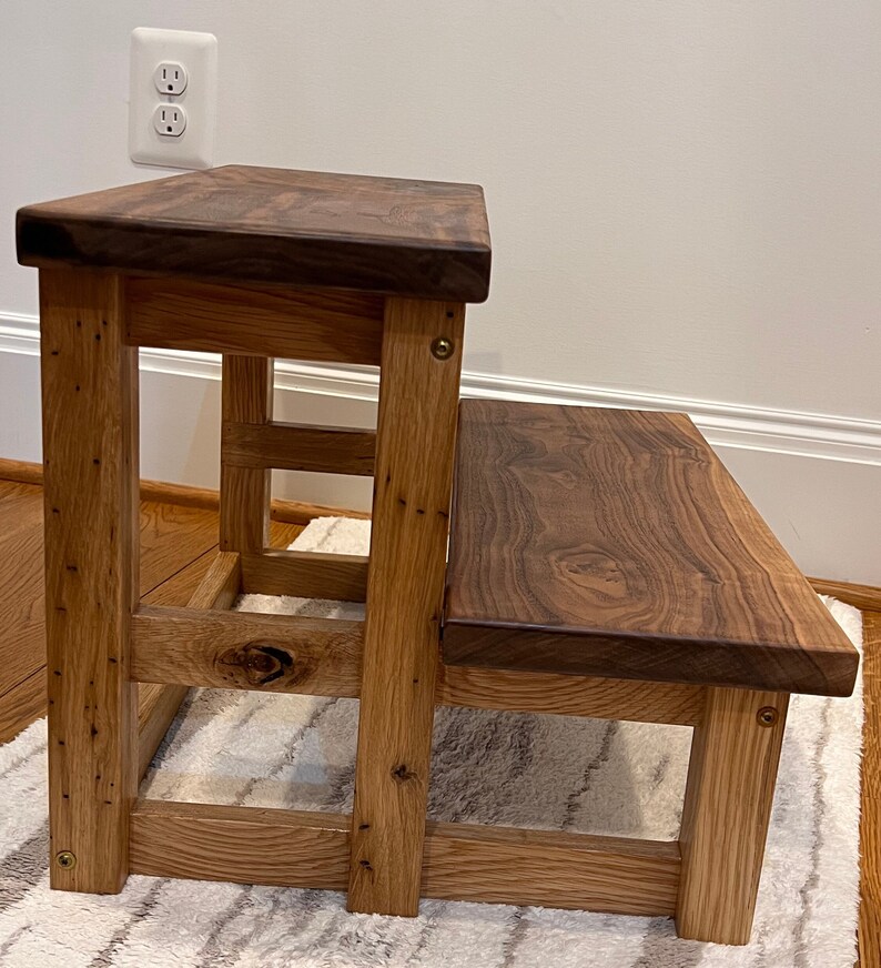 Wide 2 Step Stool - Etsy