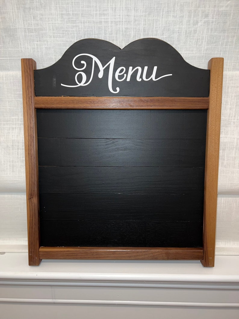 Kitchen Menu Board - Etsy