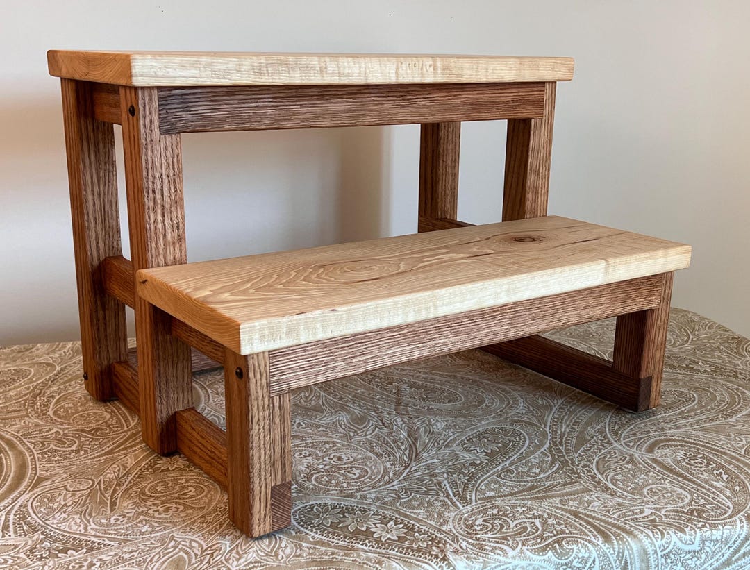 Wide 2 Step Stool special Order - Etsy