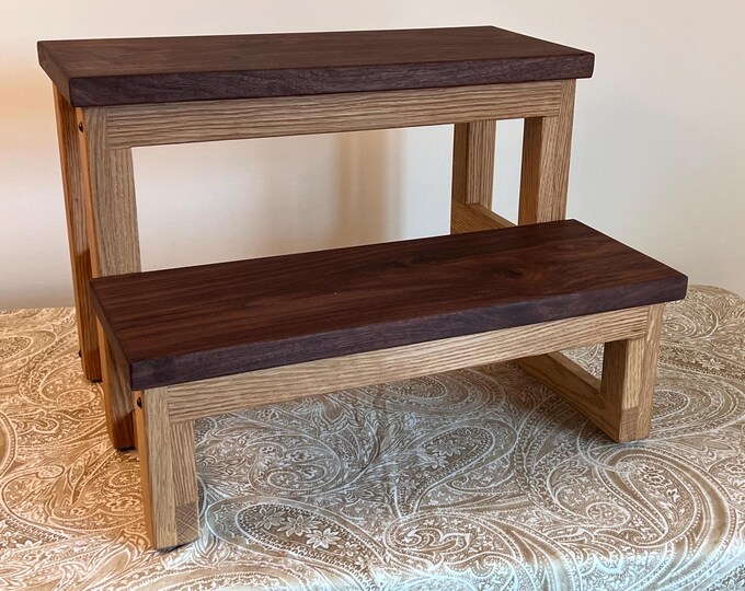 Wide 2 Step Stool - Etsy