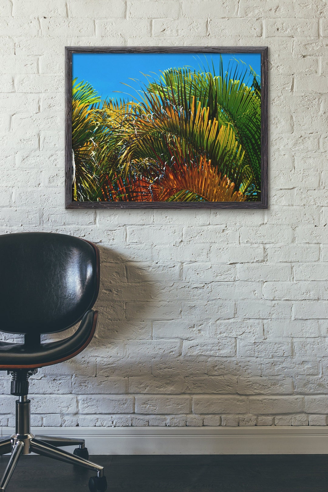 Tropic Colors - Dominican Republic Art / Palm Tree Art / Dominican Wall ...